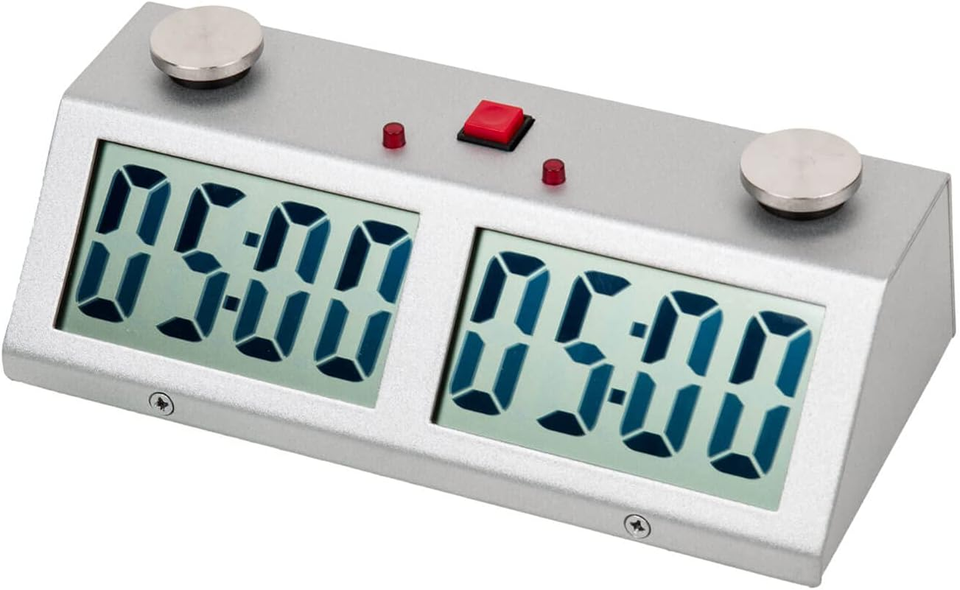 Zmart Pro Digital Chess Clock - Silver | eBay