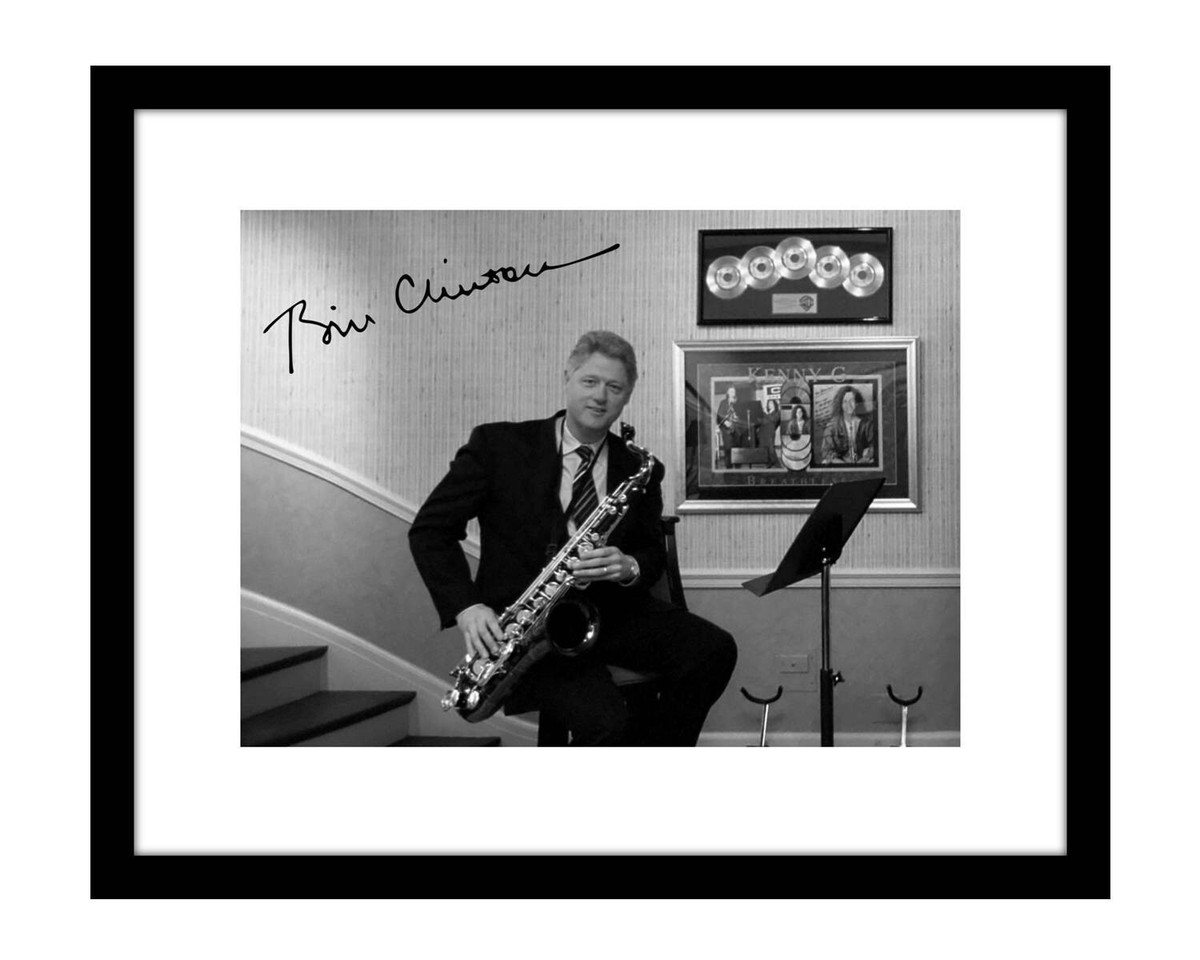 Bill Clinton Saxophone High School