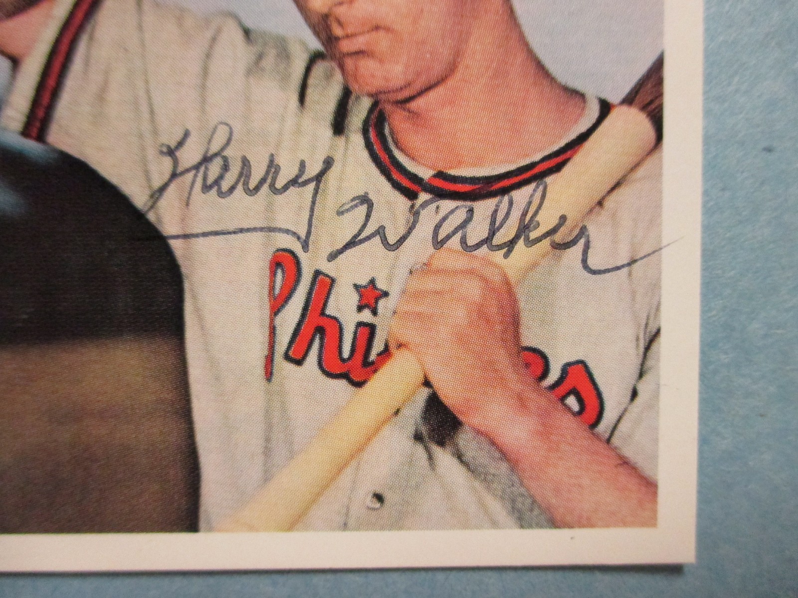HARRY WALKER(Died-1993)/JOHNNY CALLISON(Died-2006) Phillies Signed ...