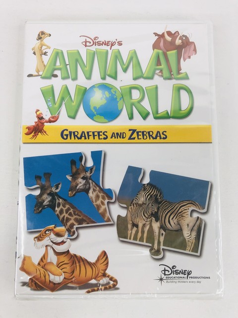Disneys Animal World: Giraffes and Zebras (DVD, 2012) for sale online ...