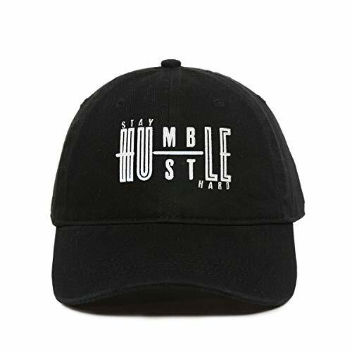 Stay Humble Hustle Hard Baseball Cap Embroidered Cotton Adjustable Dad ...