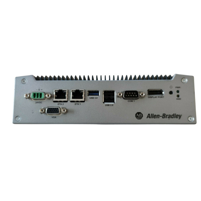 Allen Bradley 6200T-NA Dual Port Ethernet Dual Display Industrial Thin ...