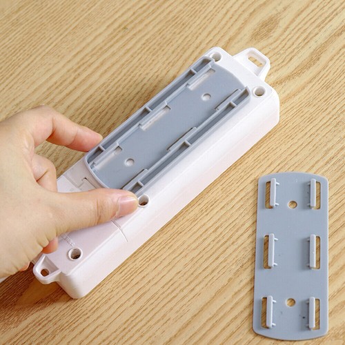5/10Pcs Punch Free Plug Sticker Power Strip Rack Power Board Holder ...