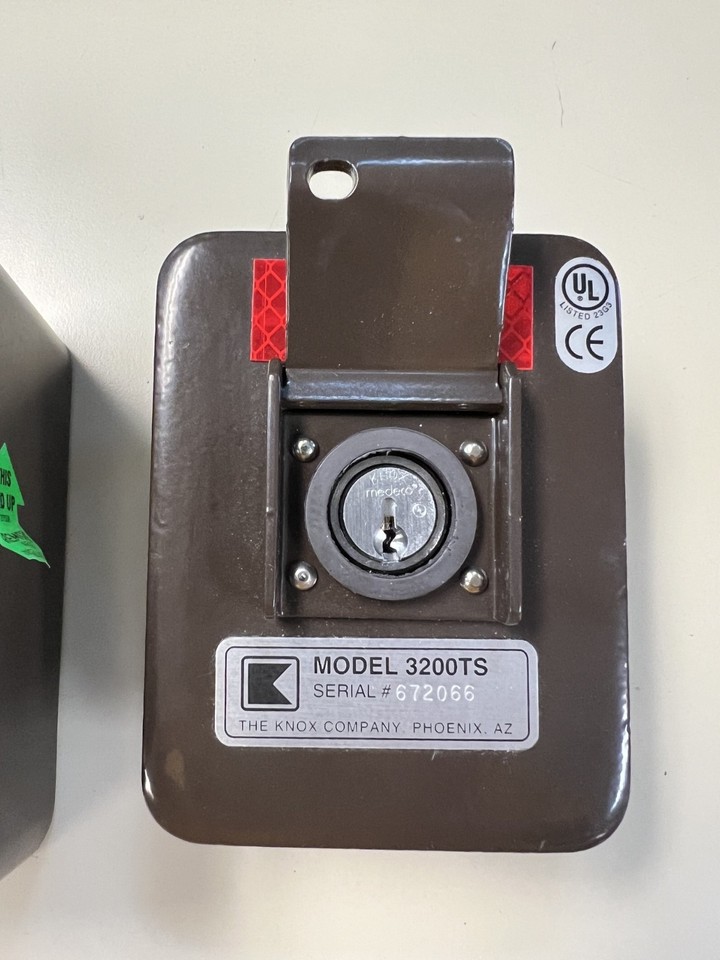 Knox Box 3200TS Series SECURITY Lock Box, Bronze, with Tamper Switch | eBay