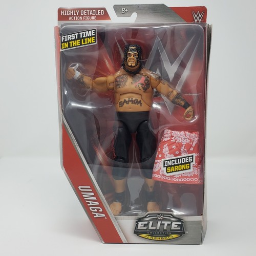 WWE Umaga Elite Figure Collection Legends Flashback Series 40 Mattel M1 ...