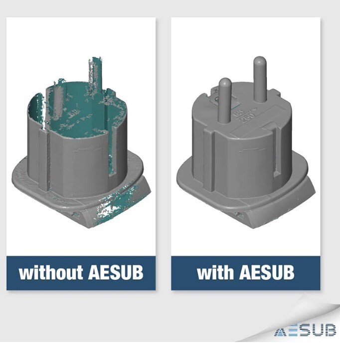 AESUB Blue (2-Pack) - Sublimating 3D Scanning Spray | eBay