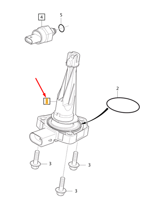 VOLVO XC60 MK2 OIL LEVEL SENSOR 32139045 GENUINE for sale online | eBay