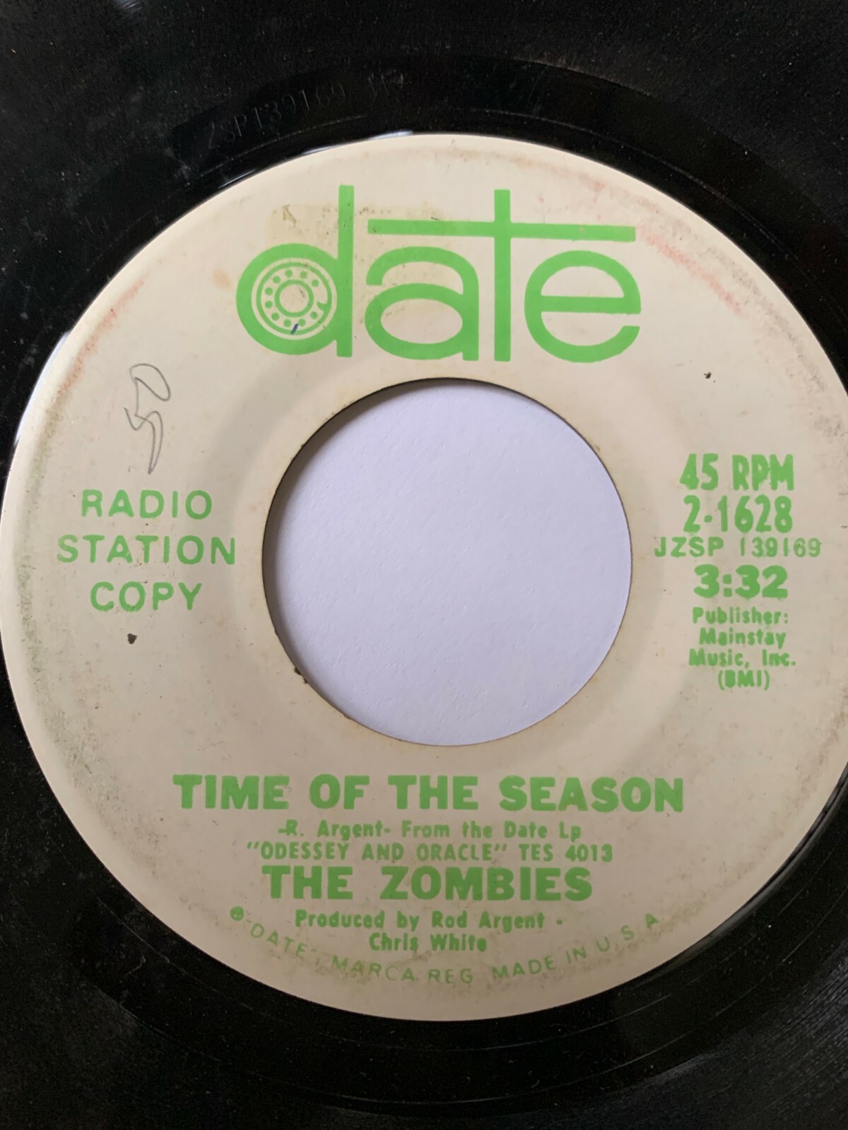 Psych Promo 45/ Zombies "Time Of The Season" Date Hear | eBay