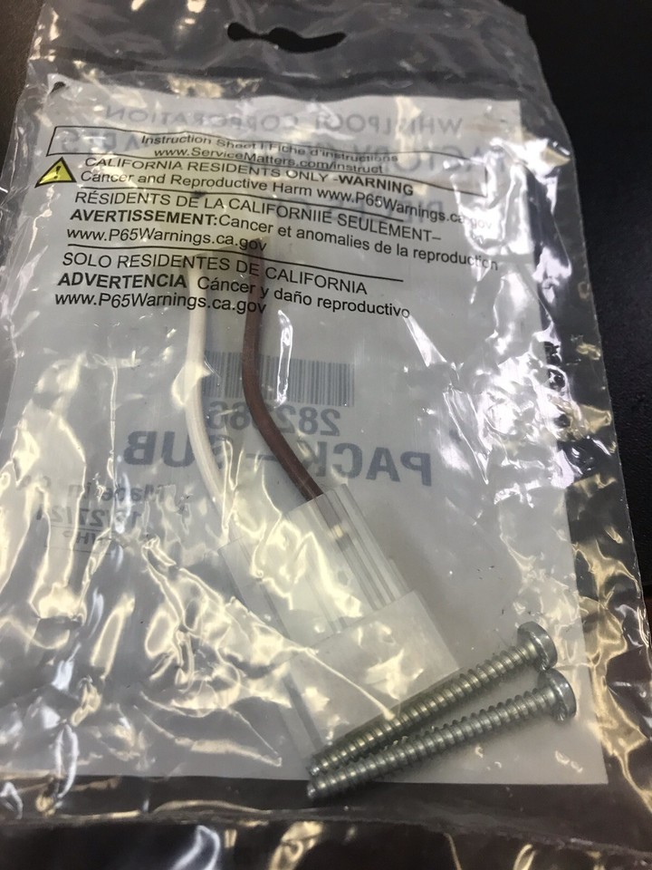 BRAND NEW Whirlpool Refrigerator Pack-Sub | 282386 | Factory Certified ...