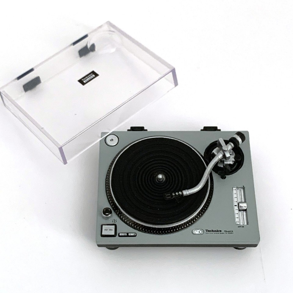 Technics Miniature Collection SL-1200MK2 DJ Turntable Record Figurine ...