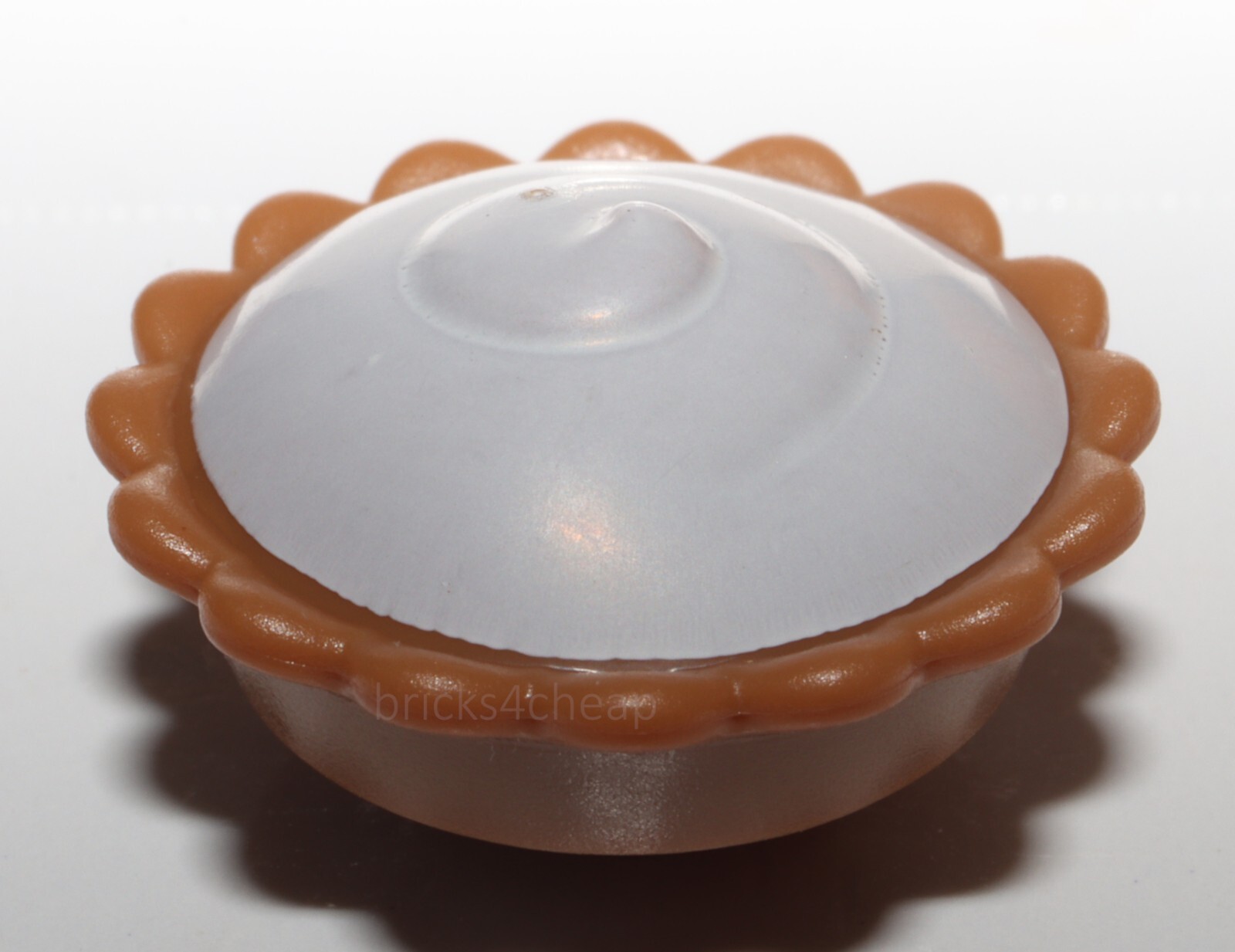 Lego Medium Nougat Pie with White Cream Filling Pattern | eBay