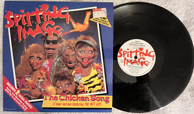 SPITTING IMAGE - THE CHICKEN SONG VINYL RECORD SPIT 112 VG+ | eBay