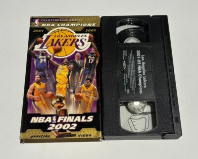 Los Angeles LA Lakers 2000-2001 NBA Champions Shaq Kobe Bryant VHS Tape ...