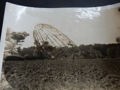 WW1 PHOTO Zeppelin L48 Holly Tree Farm, Church Rd, Theberton, LEISTON ...