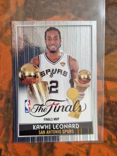 KAWHI LEONARD 2014-15 Panini NBA Sticker Collection European FINAL MVP ...