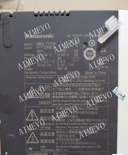 1PCS PANASONIC Servo Driver MBDLT25SF+MHMF042L1U2M SET | eBay