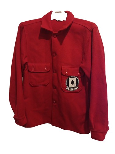 Vintage Boy Scouts of America Mens 42 Official Heavy Red Wool Jacket ...