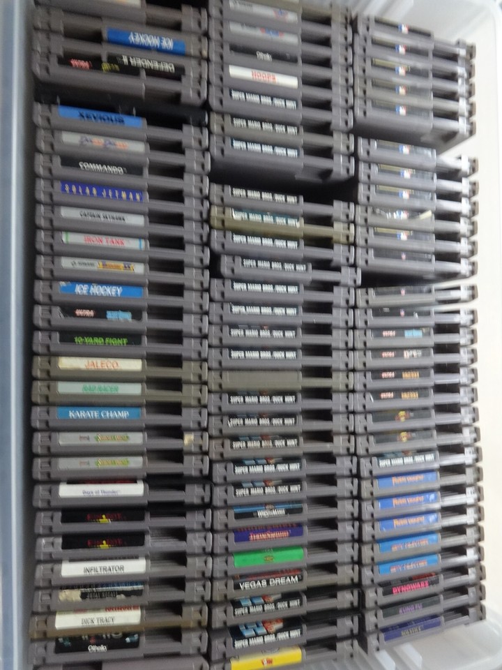 LARGE SELECTION NES Original Nintendo NES VIDEO GAMES U CHOOSE FROM ...