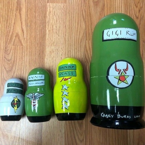 NIKE SNOWBOARDING SB RARE NESTING DOLLS (INCOMPLETE SET) ARMY (FREE ...