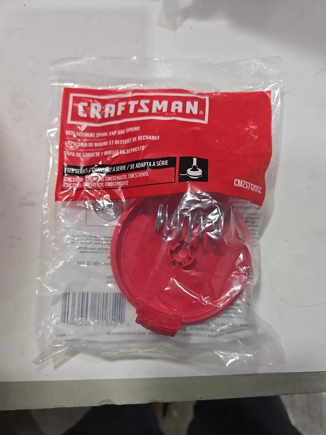CRAFTSMAN String Trimmer Spool Cap And Spring CMZST120SC Genuine OEM G7 ...