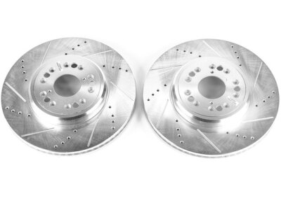 Front Brake Rotor Set For 95-00 Lexus LS400 QC48X5 | eBay