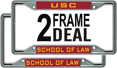 USC LAW License Plate Frames | eBay