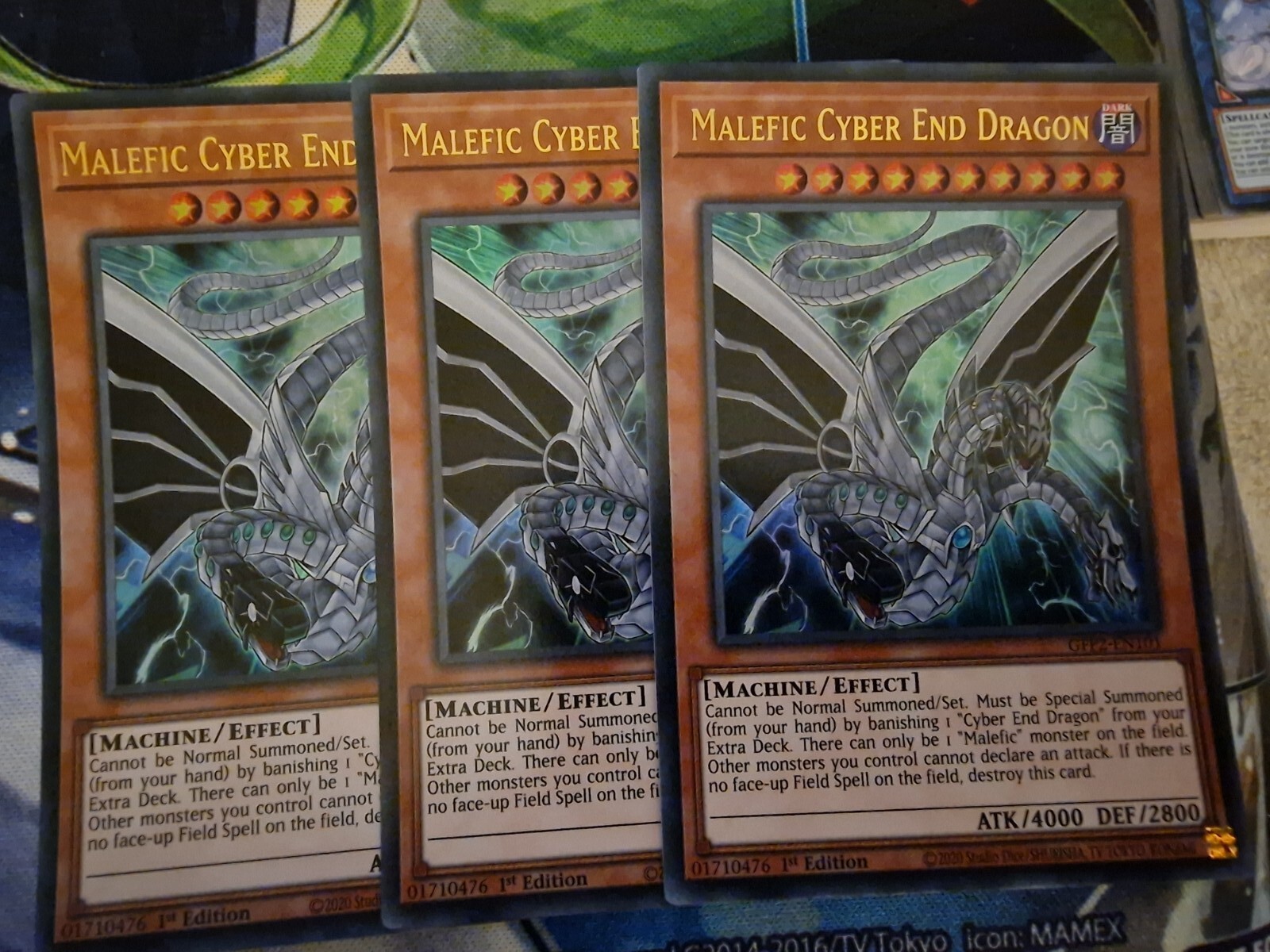 Yu-Gi-Oh! TCG Malefic Cyber End Dragon Ghosts from the Past: the 2nd ...