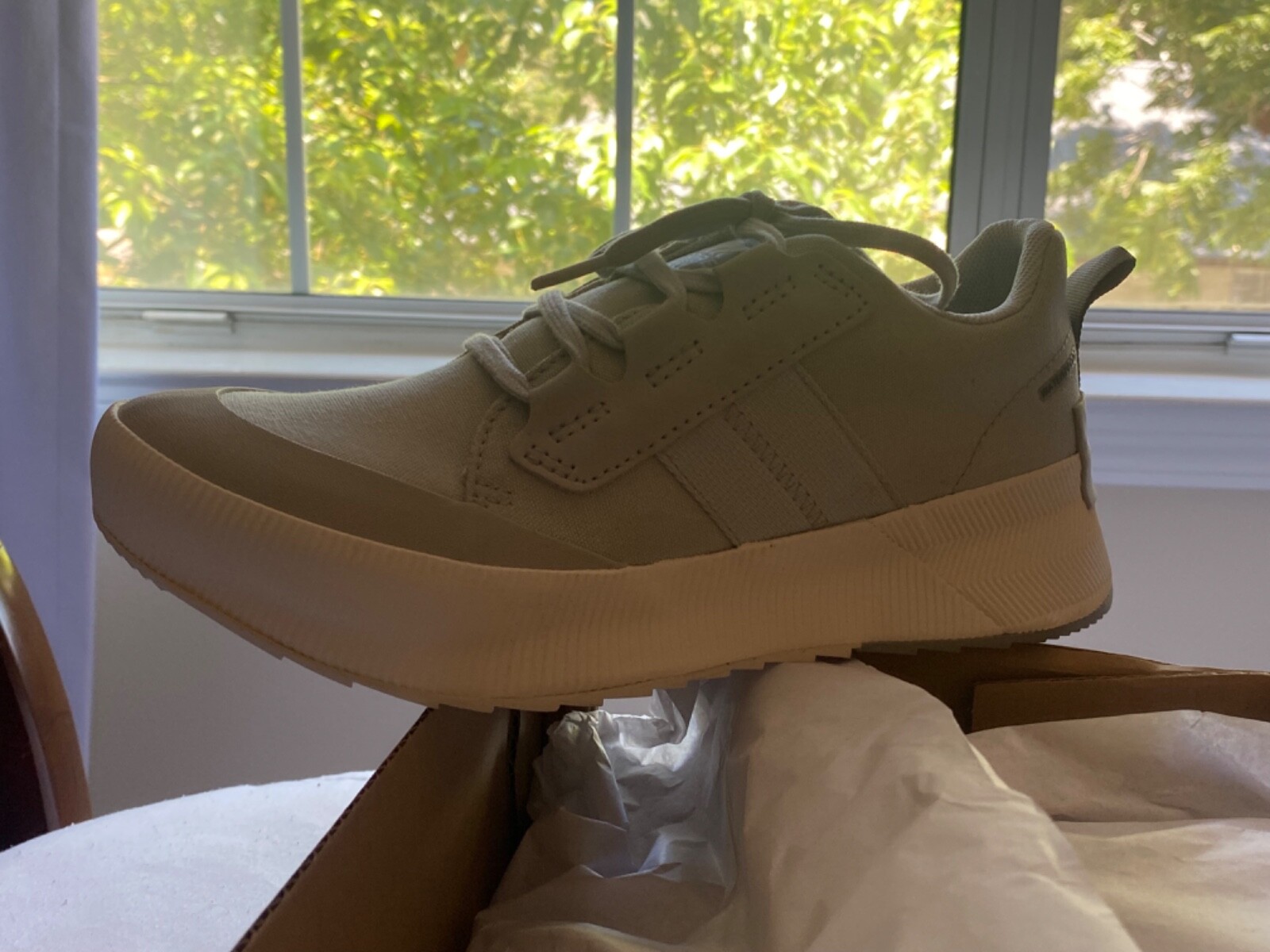 Sorell Out N About lll Low Canvas WP Women's Sneakers Moonstone Sea ...