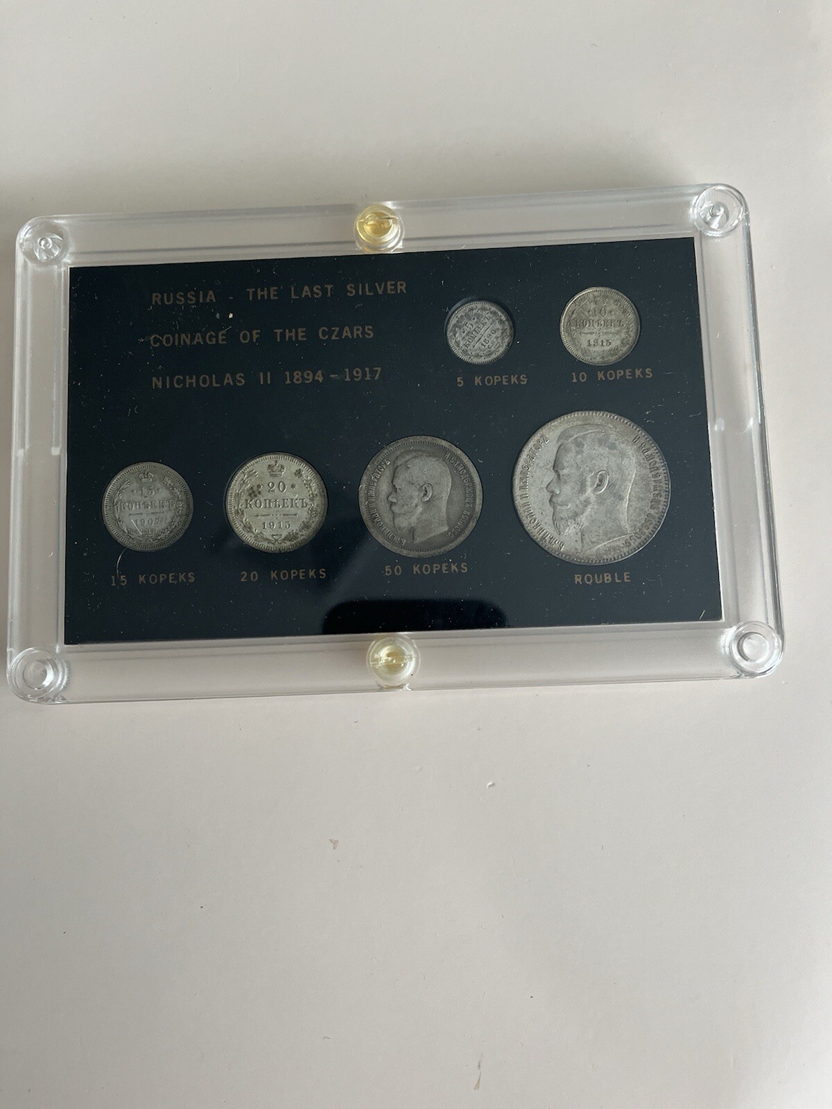 Russia - The Last Silver Coinage of the Czars, Nicholas II 1894-1917 | eBay
