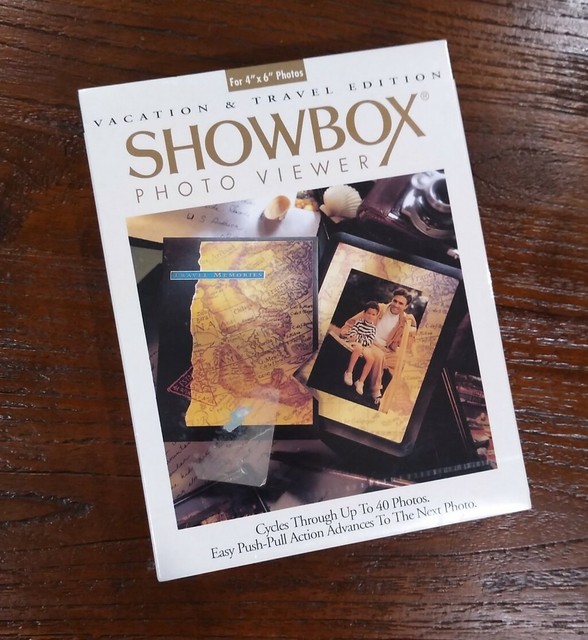 Showbox Photo Viewer Vacation & Travel Edition For 4x6 Photos (Burnes ...