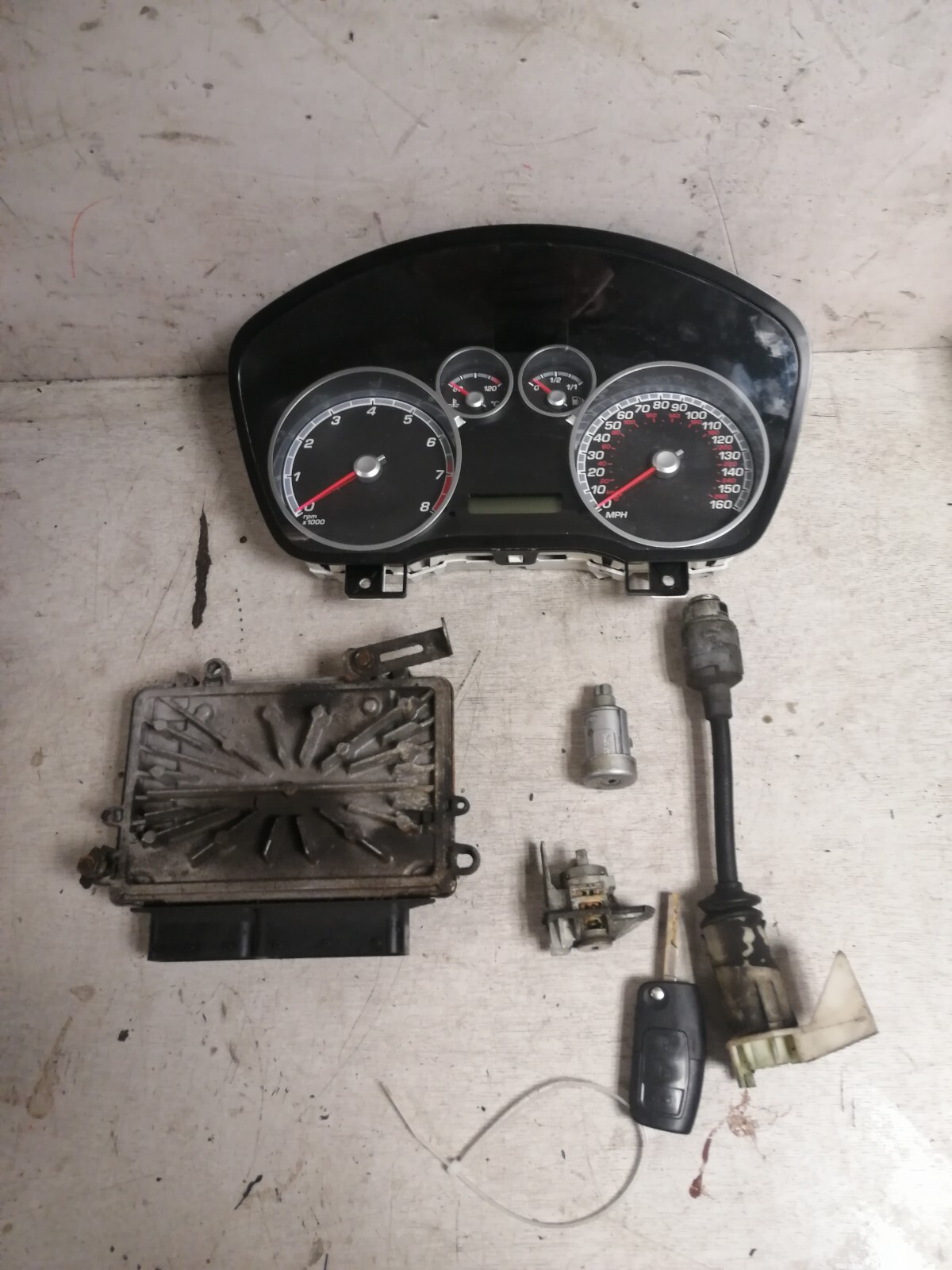 Ford Focus ST225 PETROL ECU KIT 2005-2008 MK2 6M5Y-12A650-AE 132K | eBay