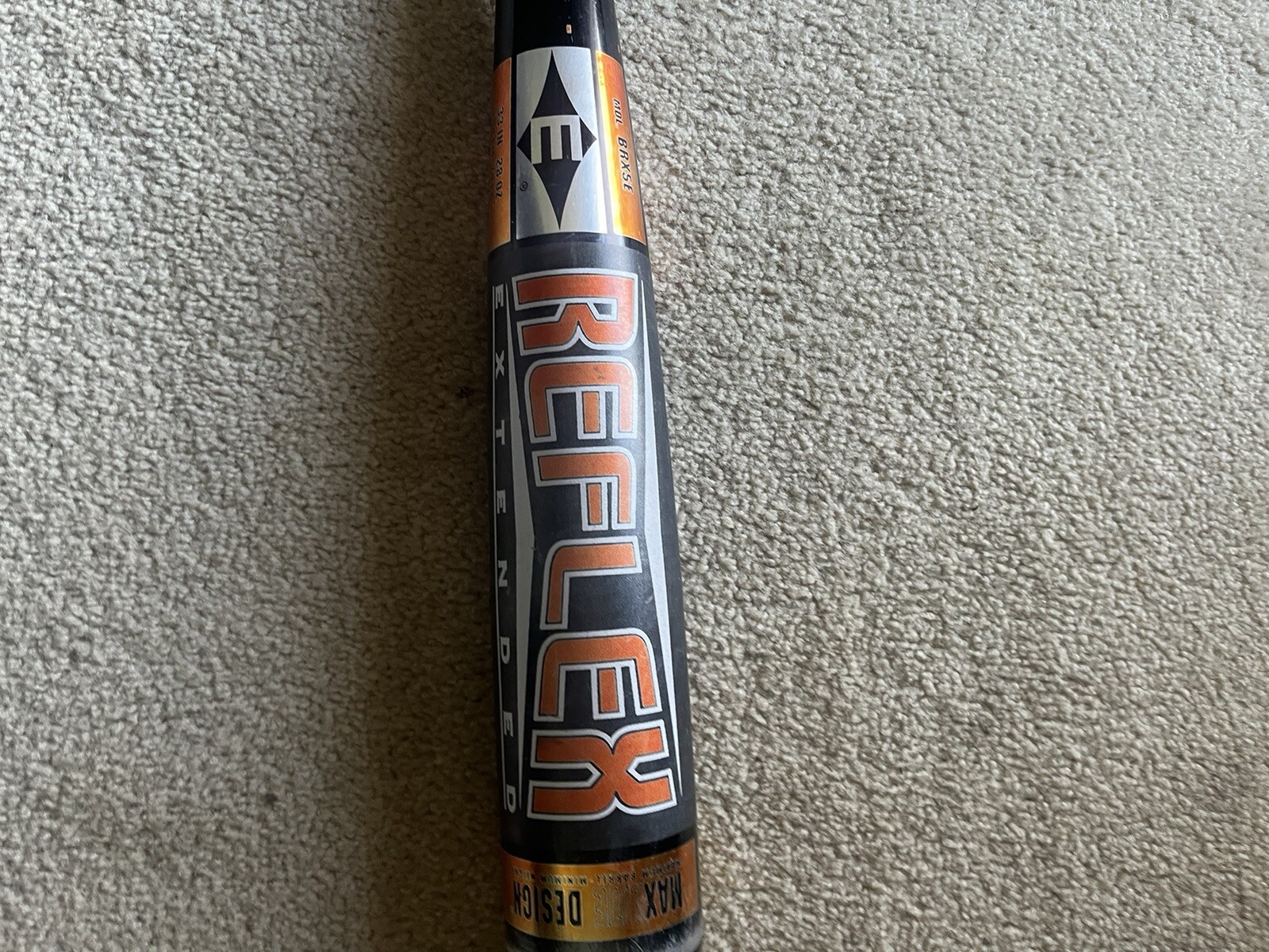 EASTON REFLEX EXTENDED BRX5E 33/28 C405 Alloy Baseball Bat 2 3/4” Max ...