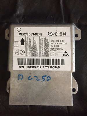 12-14 Mercedes C250 C300 C350 C63 Airbag Module SRS 2049012804 | eBay