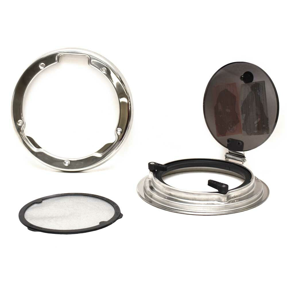 Bomar Boat Port Window | w/ Screen Stainless Steel 10 Inch | eBay