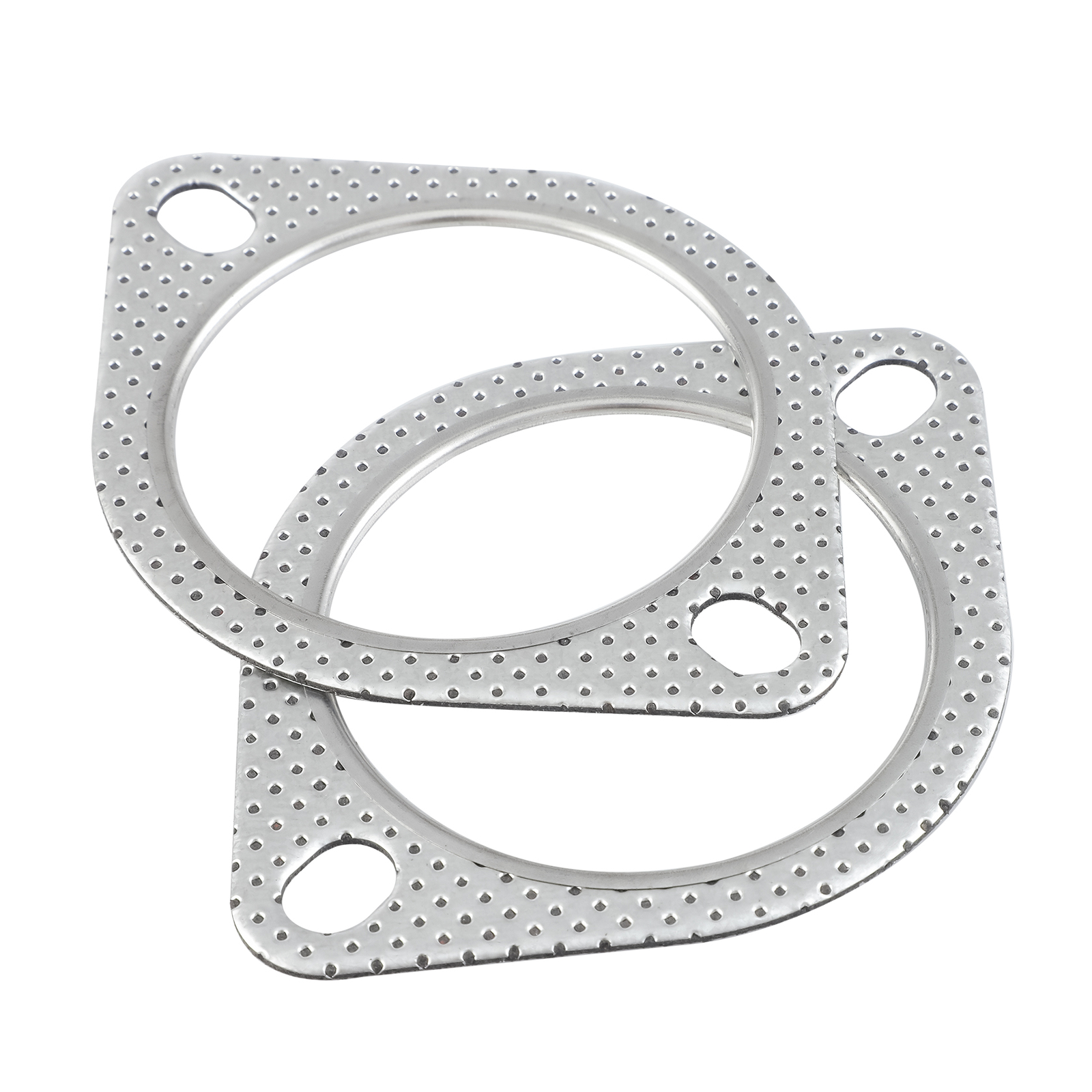 5PCS 3 Inch Exhaust Gasket 2-Bolt 78mm Flange High Temperature Gasket ...