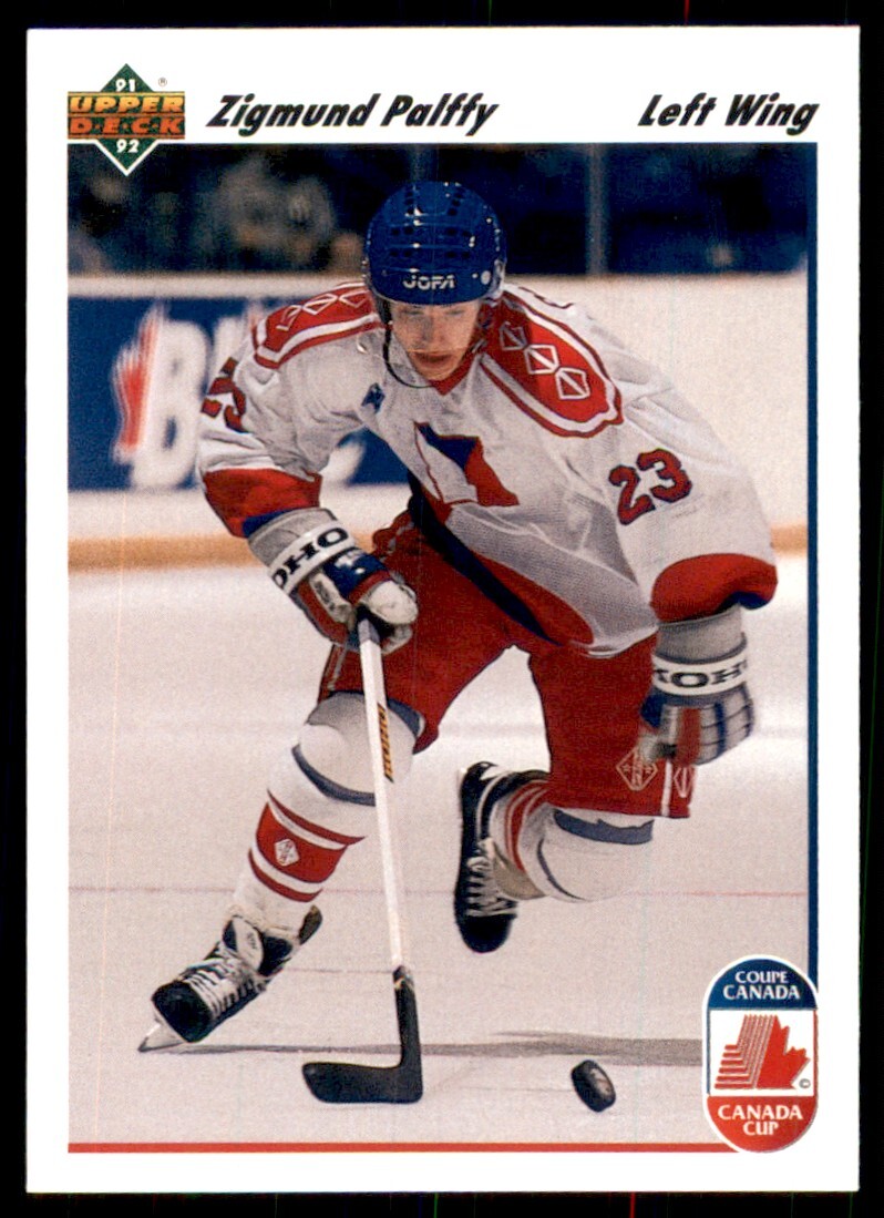 1991-92 Upper Deck Zigmund Palffy Rookie Czechoslovakia #16 | eBay