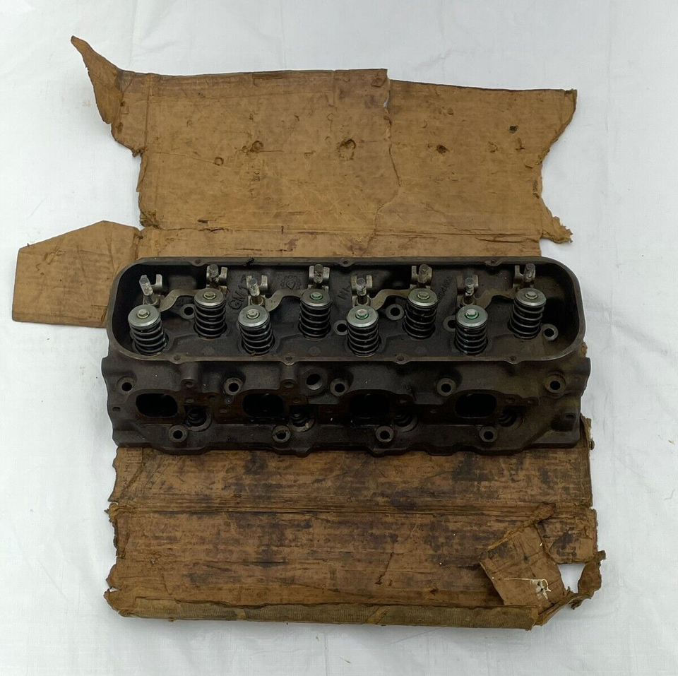 NOS GM LS6 454 Head Big Block Chevy Rectangle Port Heads New Old Stock ...