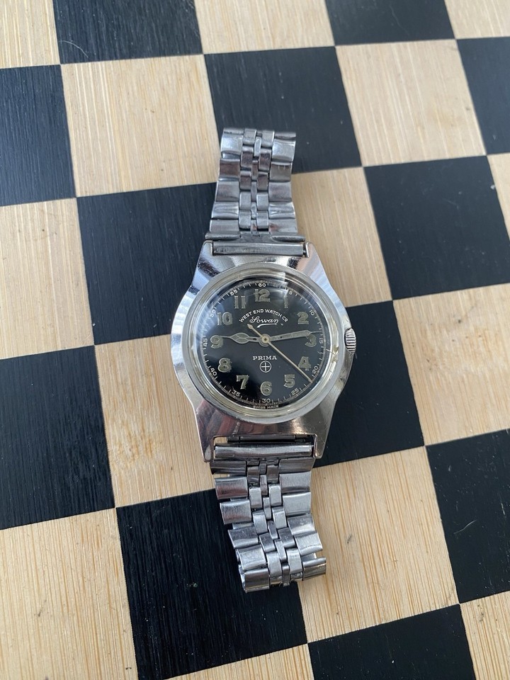 Vintage West End Lowan Prima Men’s Mechanical Military Watch | eBay