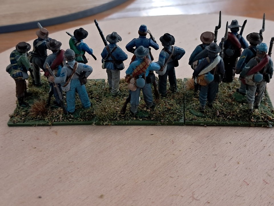 27 Well Painted & Based ACW Perry Miniatures Infantry | eBay UK