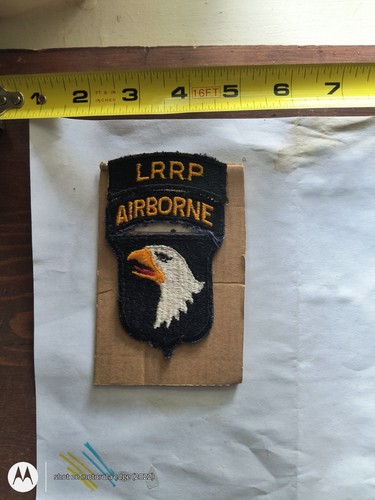 US Army 101st AIRBORNE - LRRP Patch ( Vietnam ?) | eBay
