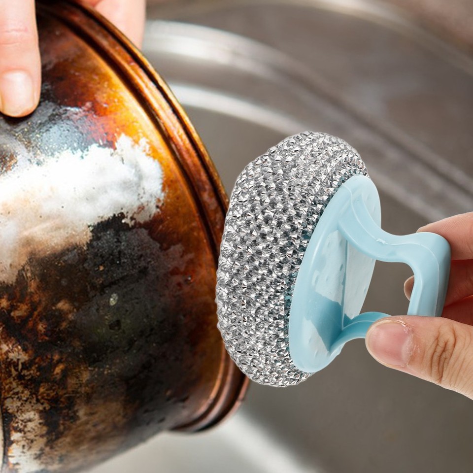 5 PCS Steel Ball Brush Wire Brushes Set Kitchen Accessories Cleaning ...