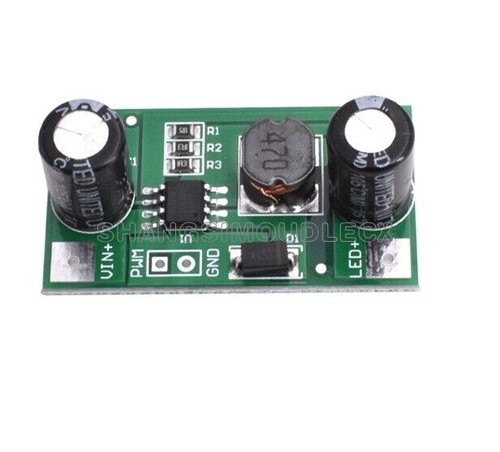1W LED Driver 350mA 5-35V PWM Light Dimmer DC-DC Step Down Module NEW ...