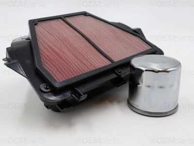 HiFlo Air Filter and HiFlo Chrome Oil Filter YAMAHA YZF-R6 600 (2008 ...