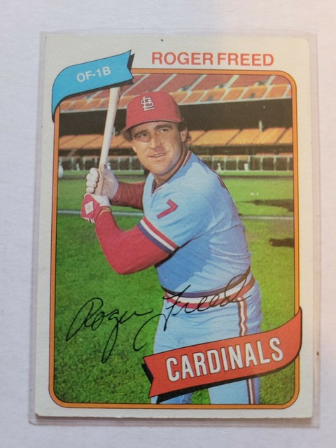 1980 Topps - #418 Roger Freed for sale online | eBay
