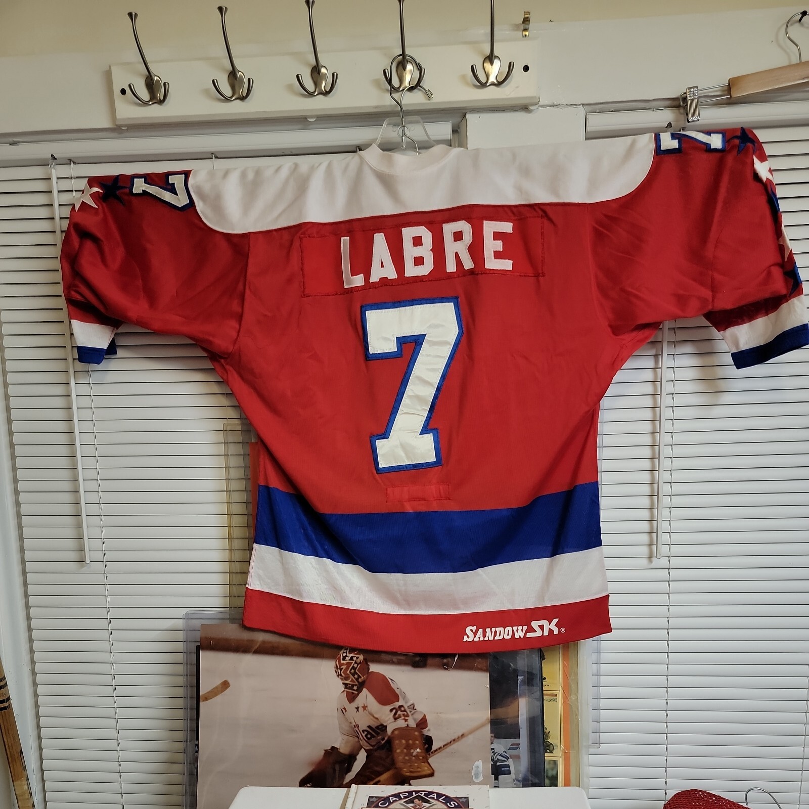 Yvon Labre 1980-81 Washington Capitals Game Worn Jersey. | eBay