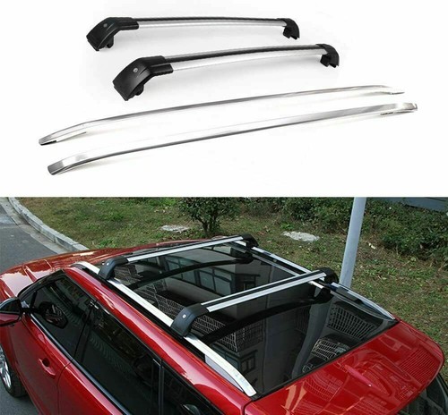 Roof Rail Rack Cross Bar Crossbars Fits Land Rover Range Rover Evoque ...