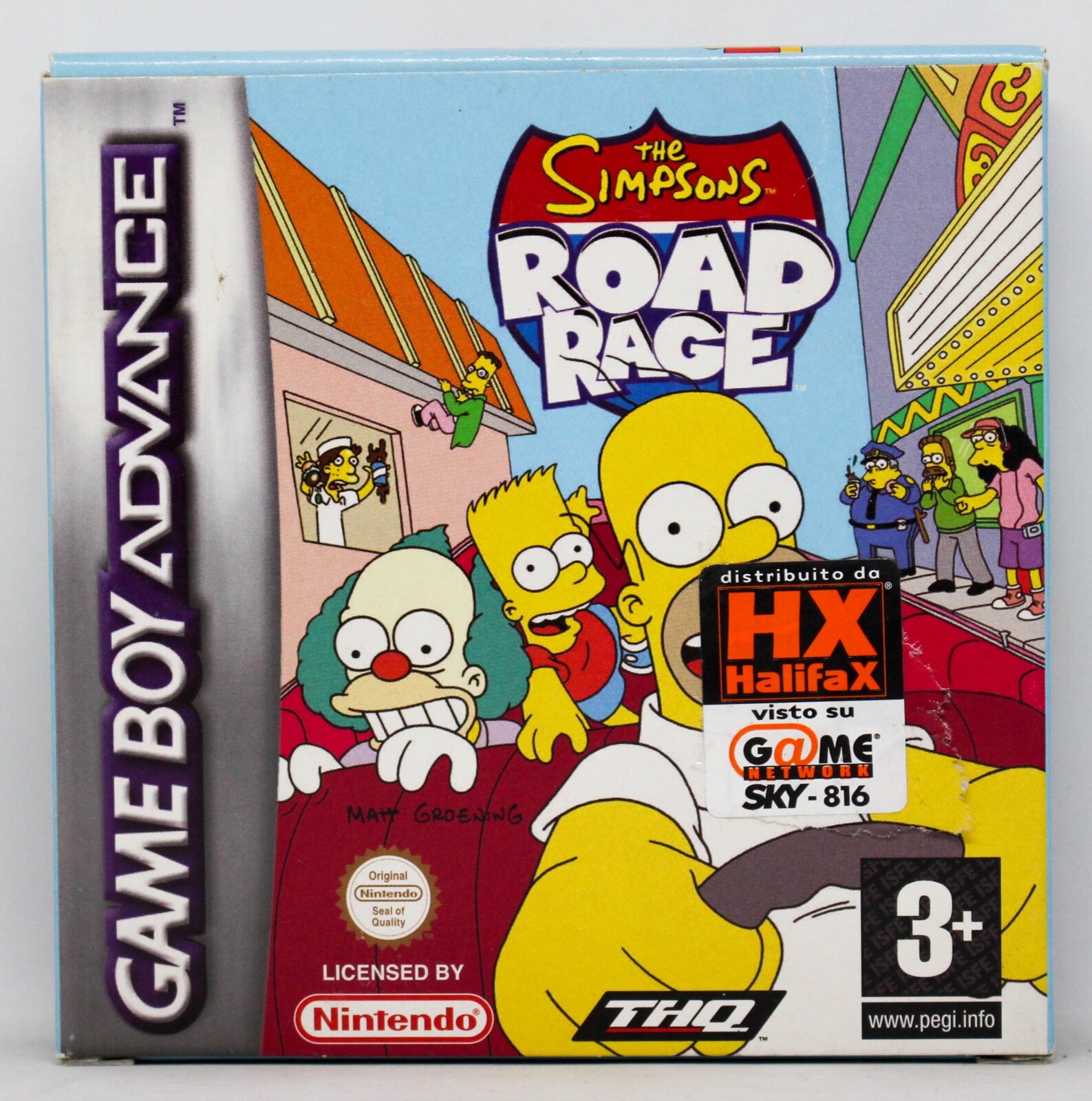 The Simpsons: Road Rage Game Boy Advance - Juegos Retro Database