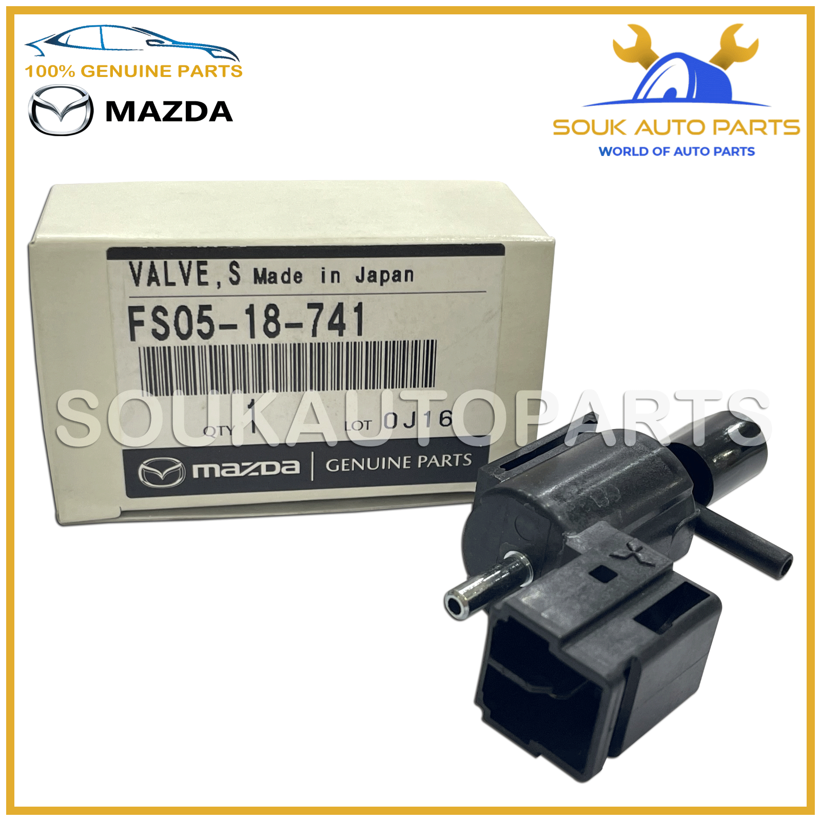 Mazda Bongo 2.5v6 Vapour Canister Purge Solenoid Fs05-18-741 for sale ...