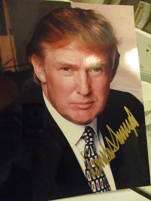 DONALD TRUMP 8X10 SIGNED AUTOGRAPHED PHOTO | eBay