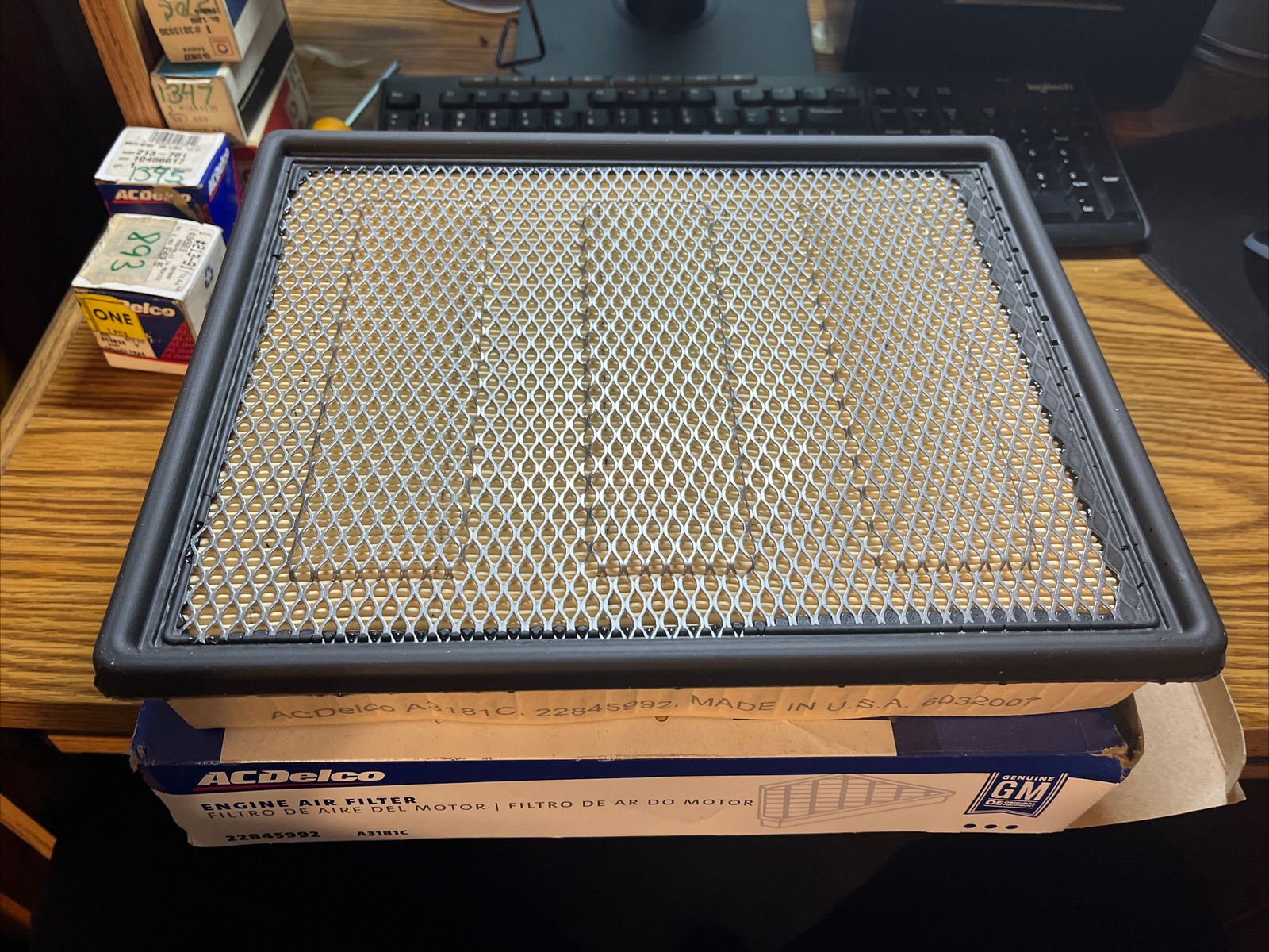 AC-DELCO A3181C - Air filter cross reference